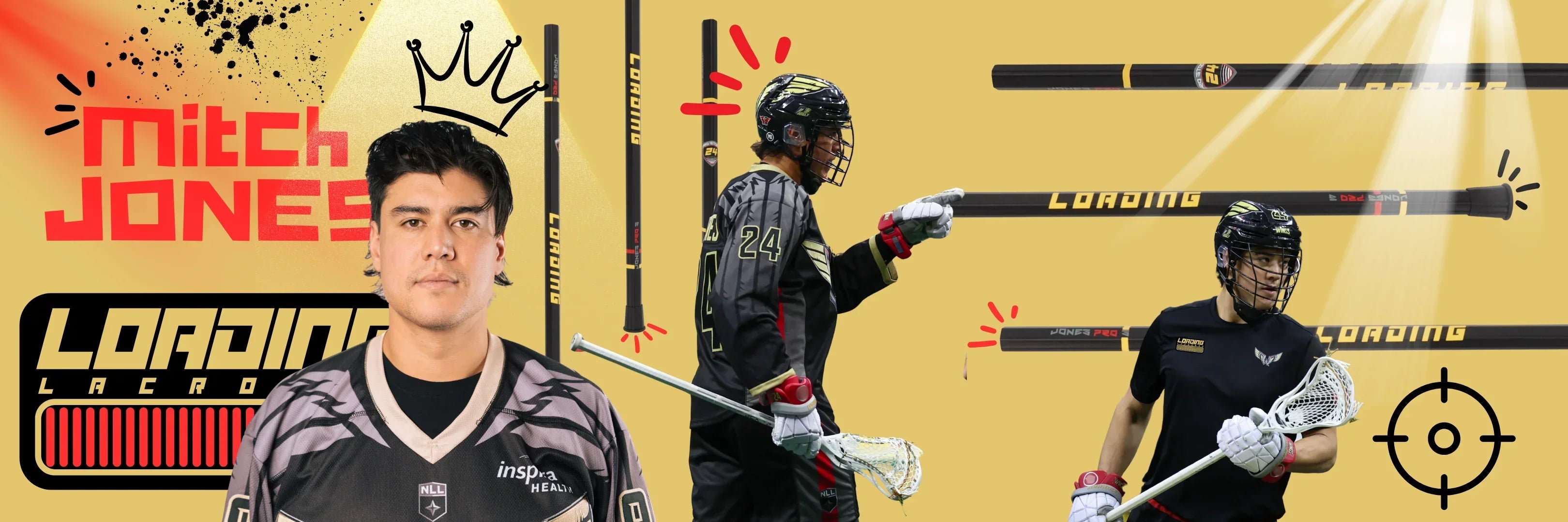 Loading Jones Pro 3 Shaft – Sanderson Lacrosse