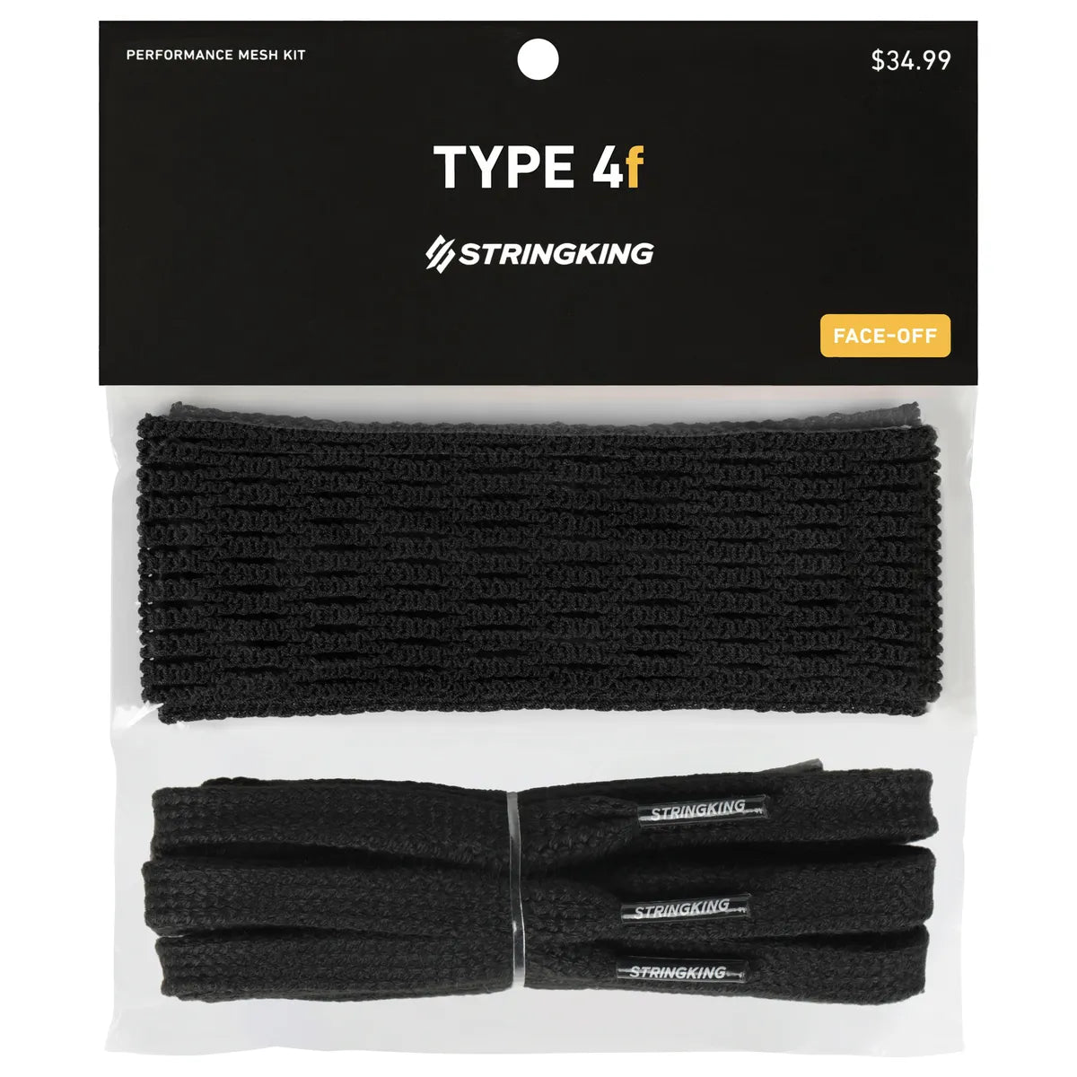 StringKing Type 4F Faceoff Mesh & String Kit – Lightweight Performance ...