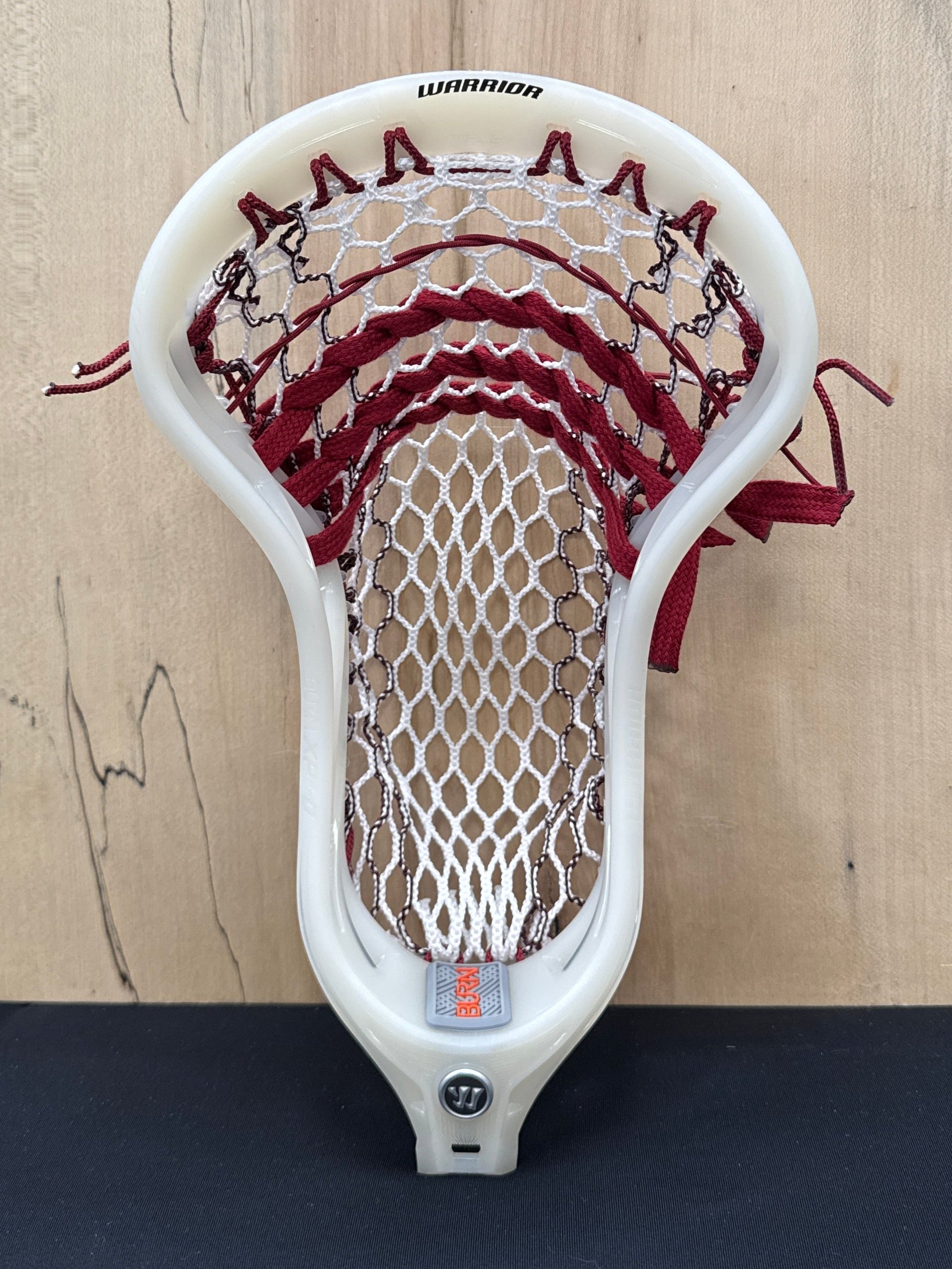 Custom Strung Head - Warrior Head Burn XP2-O raw with Red – Sanderson ...